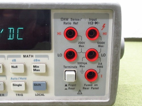 As-is/For parts HP Agilent Keysight 34401A Digital 6.5 Multimeter Main ...