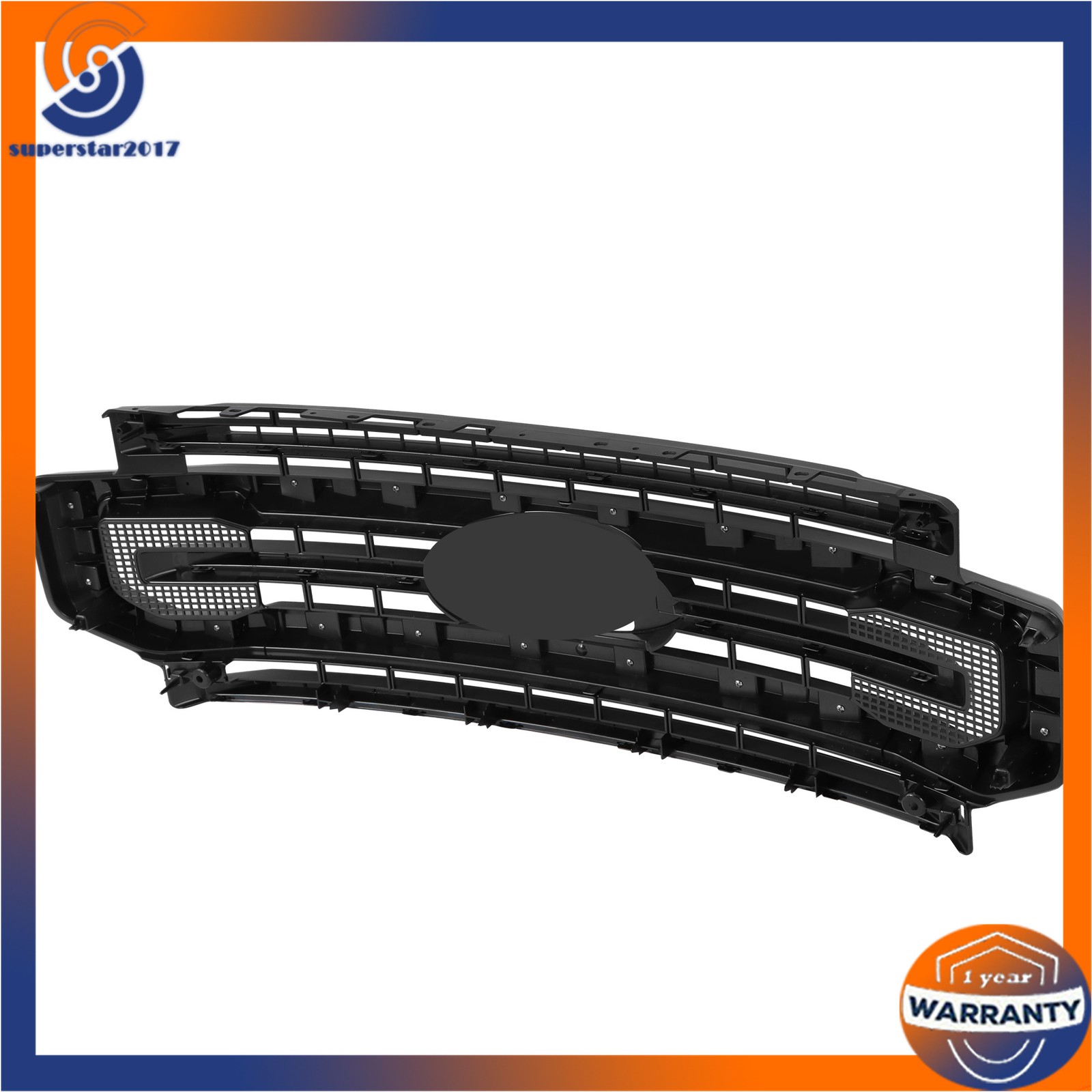 Front Bumper Grille Chrome For Ford F250 2020-2022 Platinum LC3Z-8200 ...