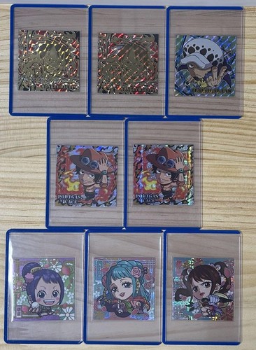 One Piece Sticker Log.1 Luffy Law Sgr Sec Opened 8 Sheets | eBay