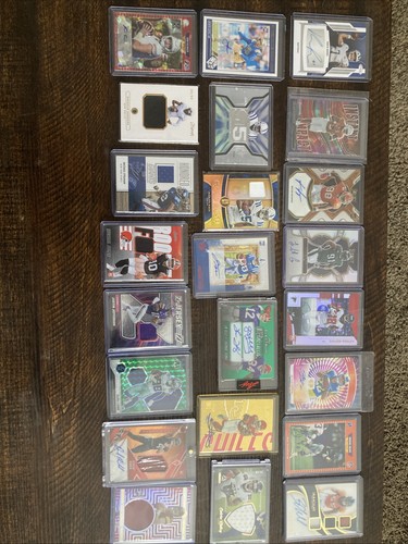 Football Sports Cards Lot Auto Jersey Numbered RC | eBay