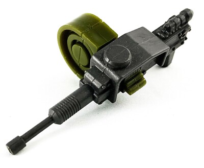 Vintage Coleco Rambo First Blood 1986 Rambo MACHINE GUN LMG Drum weapon ...