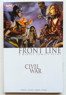 Civil War Front Line Marvel Graphic Novel - New | eBay
