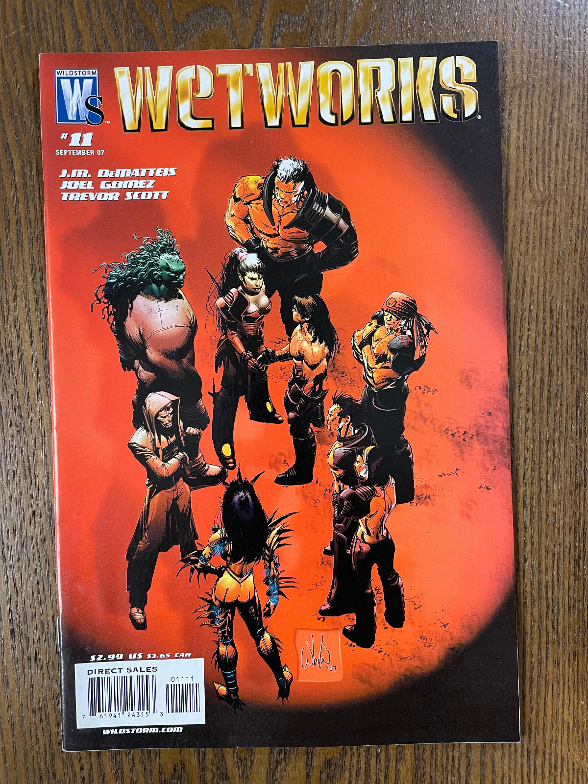 Wetworks #11 Wildstorm DC Comics 2006 VF/NM 2007 JM DeMatteis | eBay