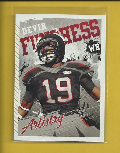Devin Funchess RC 2015 Sage Hit Artistry Rookie Card # ART-4 Carolina ...
