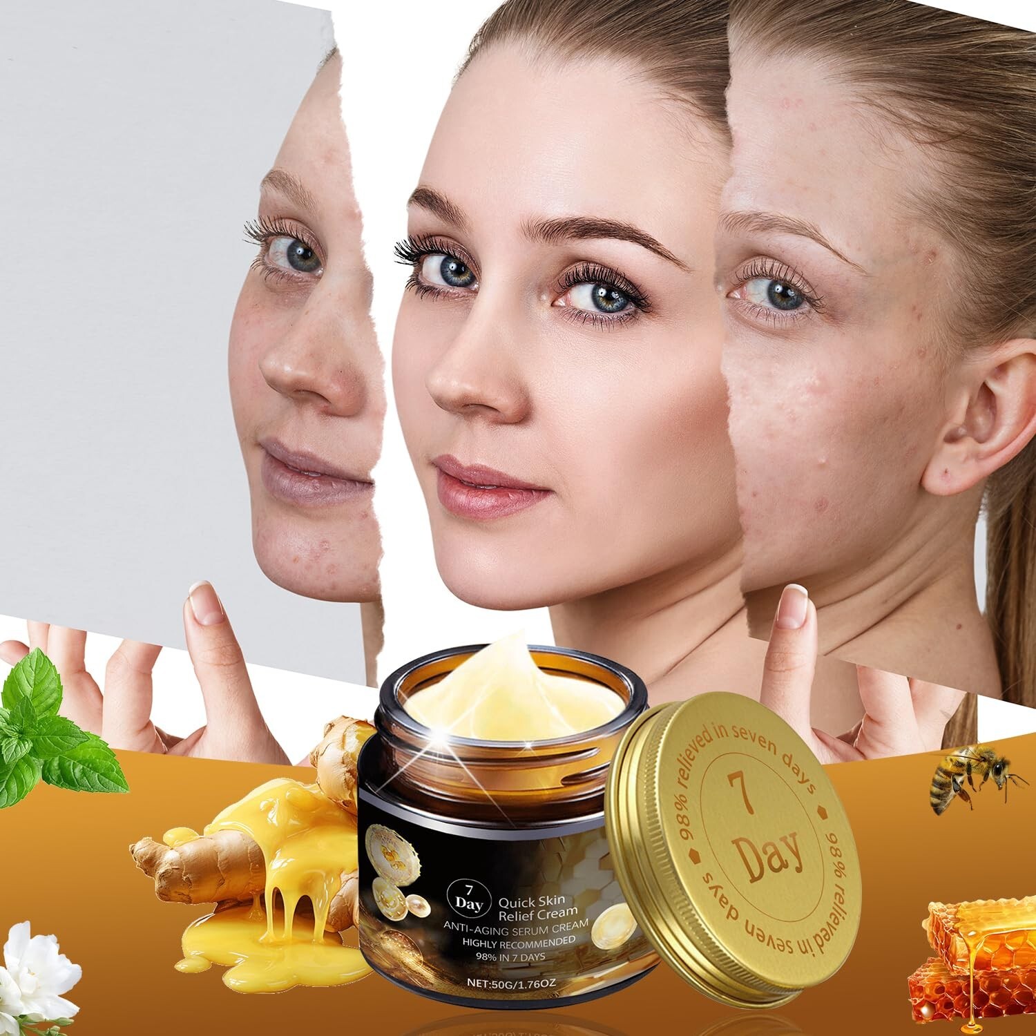 2Pcs Bee Venom Repair Creams, 2024 Professional Formula for Skin ...