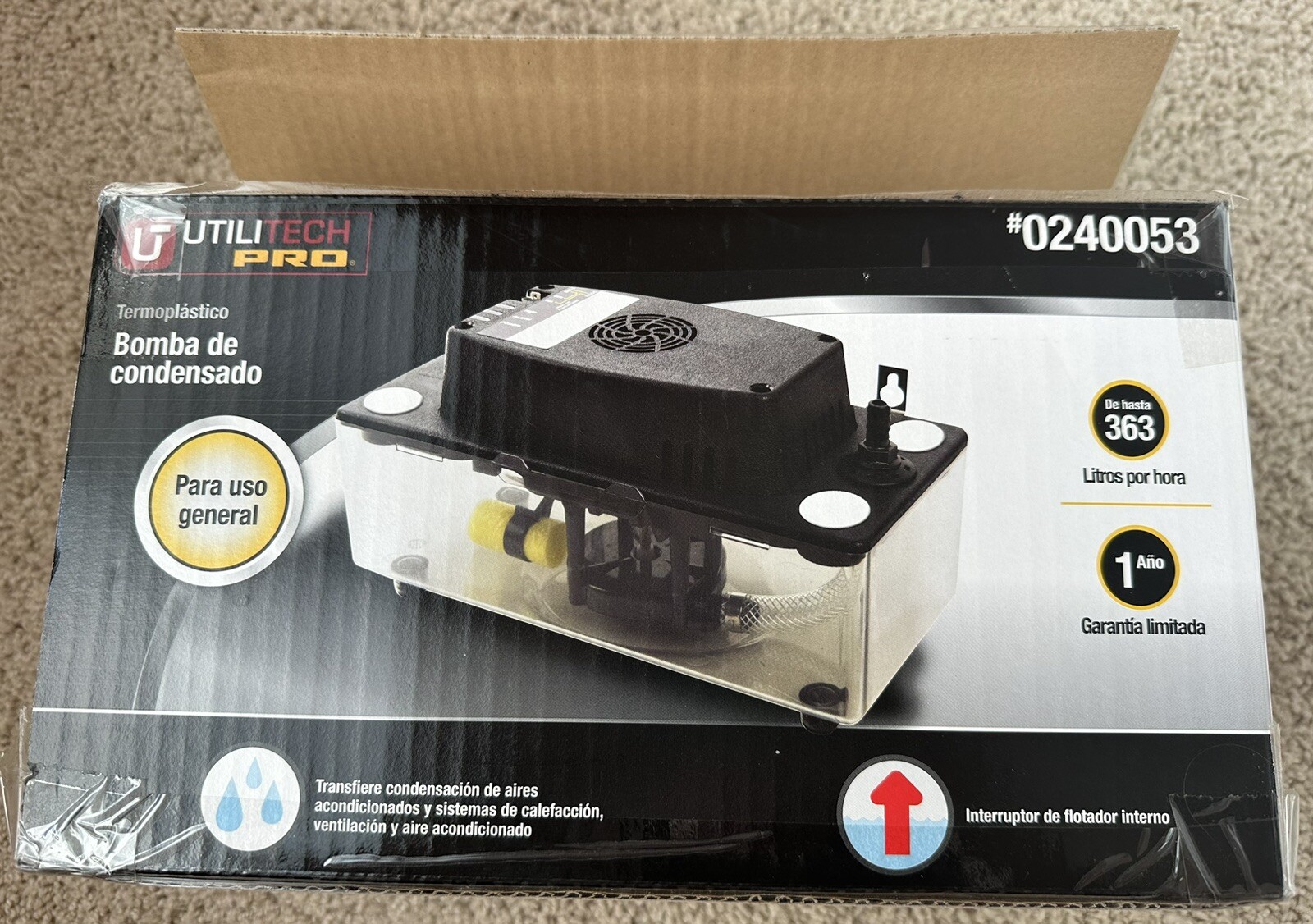 Utilitech Pro 0240053 Thermoplastic Condensation Pump for sale online ...