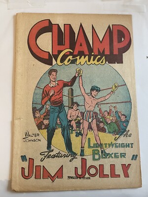 Champ Comics Featuring Jim Jolly FN | eBay