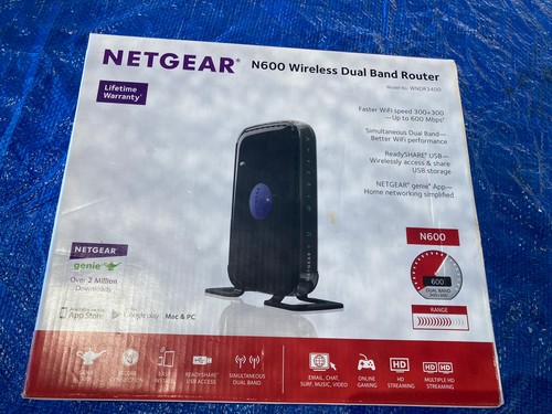 Netgear N600 WNDR3400 5 Ports Wireless Dual Band Router V2 Complete | eBay