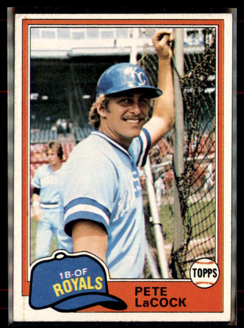1981 Topps #9 Pete LaCock | eBay