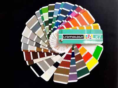 MAZZETTA COLORI RAL K7 CROMOLOGY con nuovi colori metallizzati | eBay