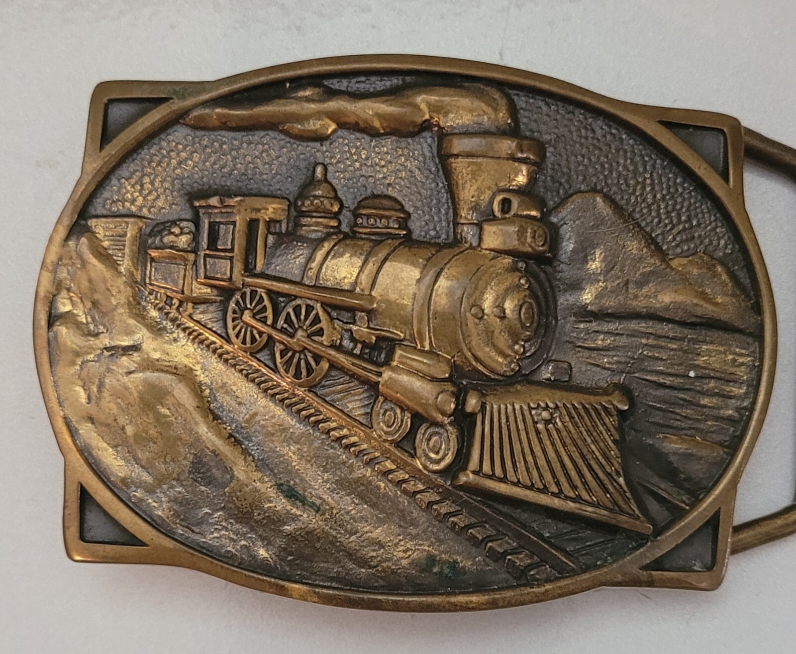 1979 Vintage BTS Solid Brass Steam Engine Locomotive … - Gem