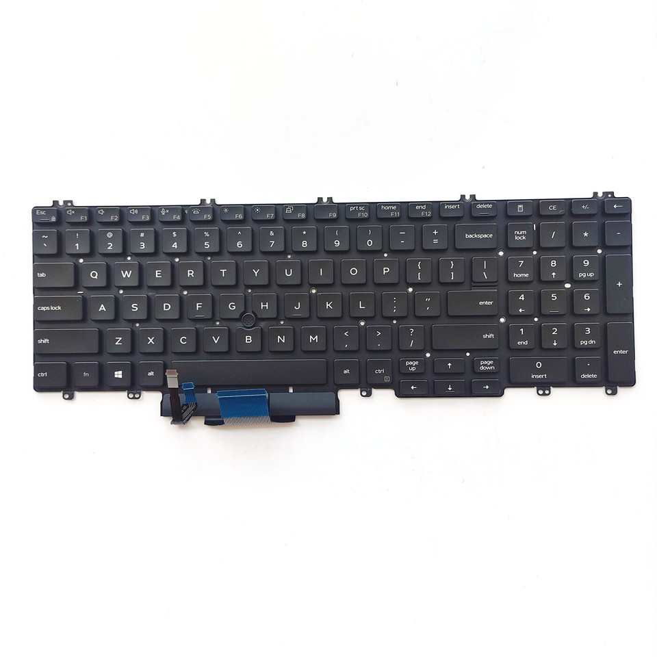 New w/Backlit keyboard For Dell Latitude 5500 5501 5510 5511 Pointer ...
