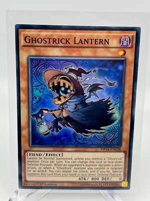 YuGiOh! Ghostrick Lantern MP14-EN138 - Super Rare - 1st Edition NM | eBay
