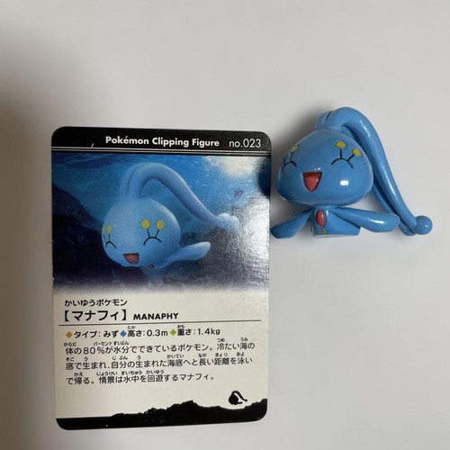 Pokemon Manaphy Clipping Figure Water Type 0.3m Collectible Toy | eBay