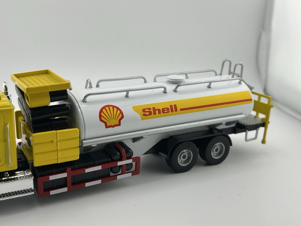 GOLDEN WHEEL DIE-CAST SHELL GAS OIL TANKER TRUCK | eBay