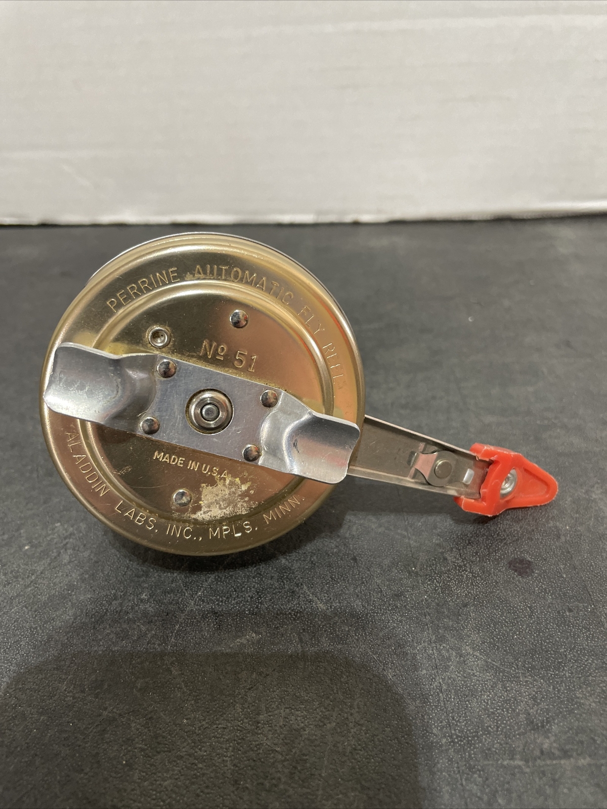 Vintage Aladdin PERRINE Model 51 Automatic Fly Fishing Reel USA | eBay
