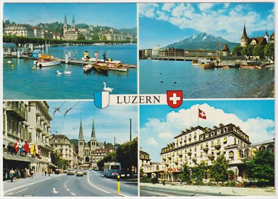 Lucerne, Switzerland - Vintage Postcard | eBay Australia