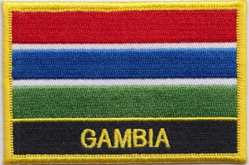 Gambia Flag Embroidered Patch Badge - Sew or Iron on | eBay