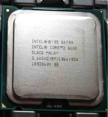Intel Core 2 Quad Q6700 SLACQ CPU Processor 1066 MHz 2.66 GHz LGA 775 ...