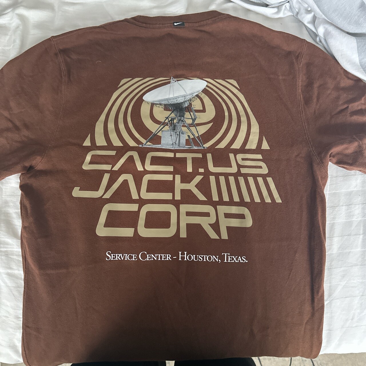 Nike X Travis Scott Cactus Jack CACT.US CORP T-Shirt Size S | eBay UK
