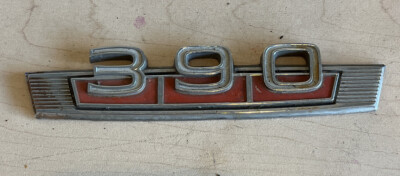 1967-68 Ford Fairlane 390 Emblem C70B-16237-B Original | eBay