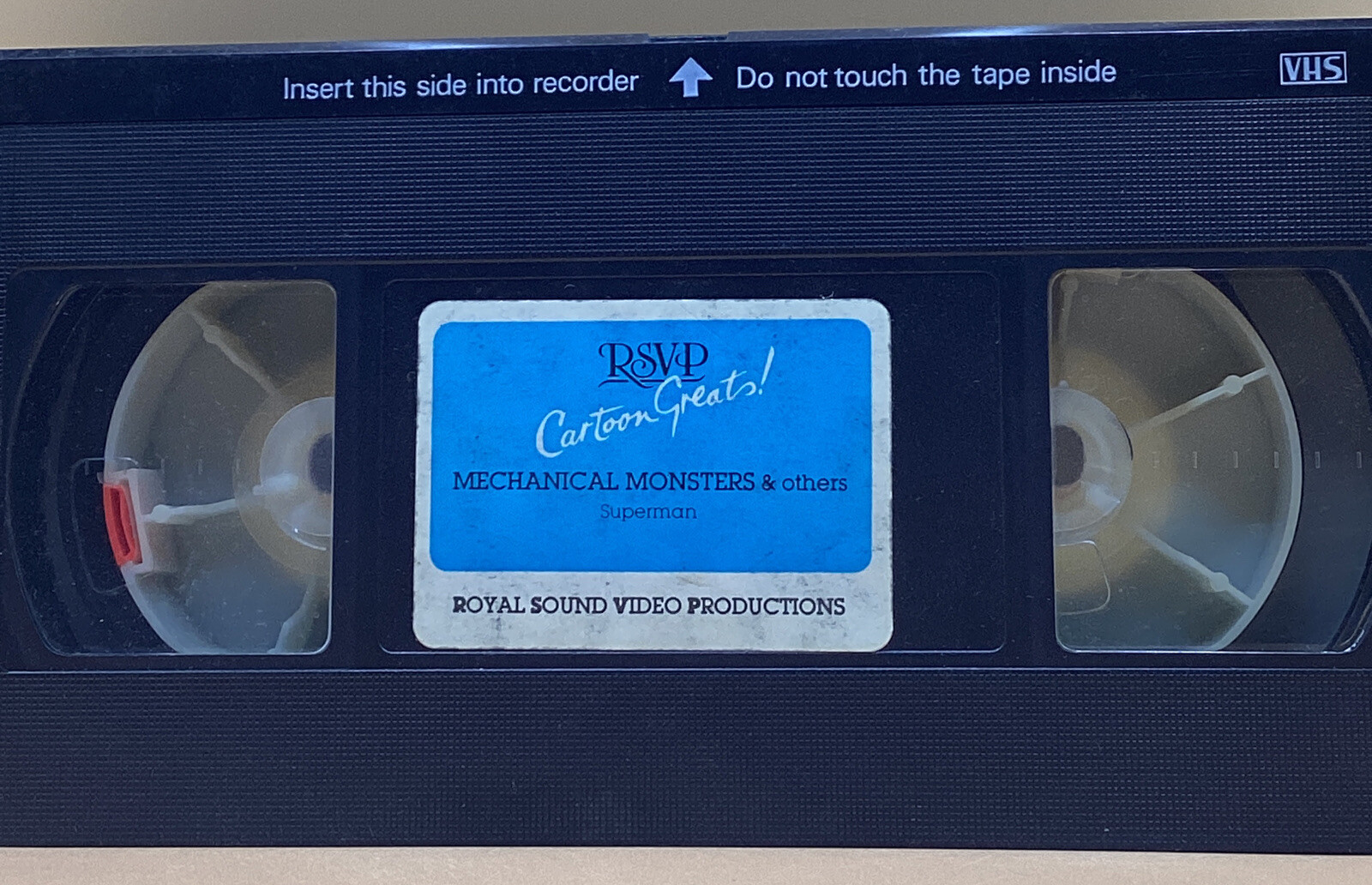 Superman Mechanical Monsters / Mad Scientist / Gold Rush Daze VHS 1980s ...