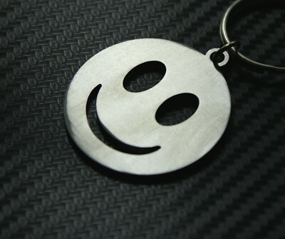 SMILEY FACE Keyring Keychain Key Emoticon Acid Rave Gift | eBay UK