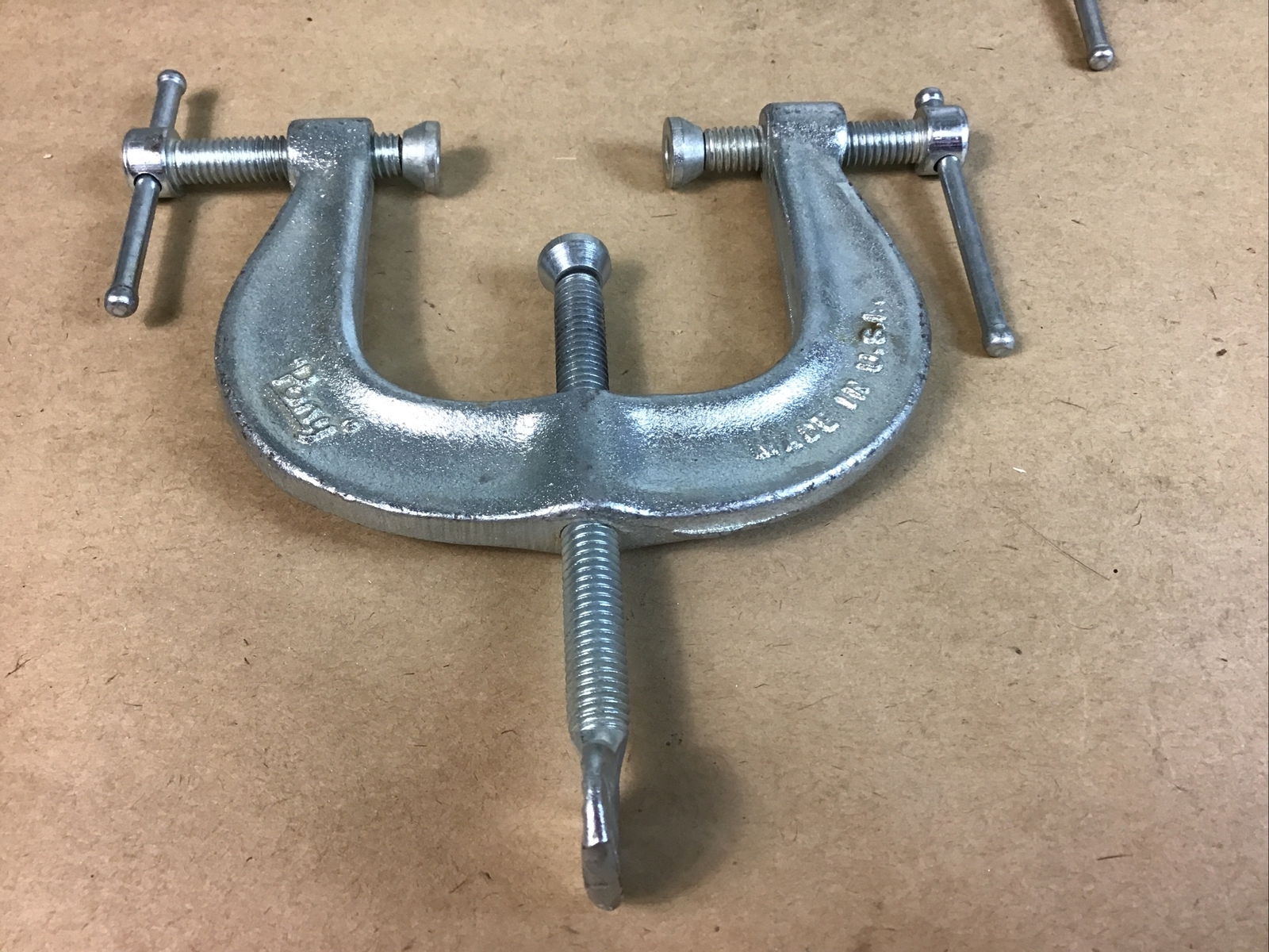 (2) Pony #3325 2-1/2" 3 Way Edging C-Clamps USA Made Free Shipping! | eBay