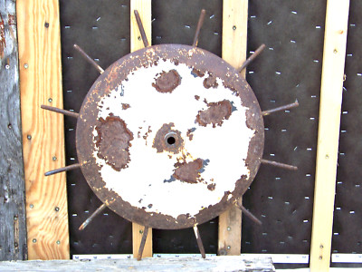 Garden - Spiked Rotary Hoe Wheel