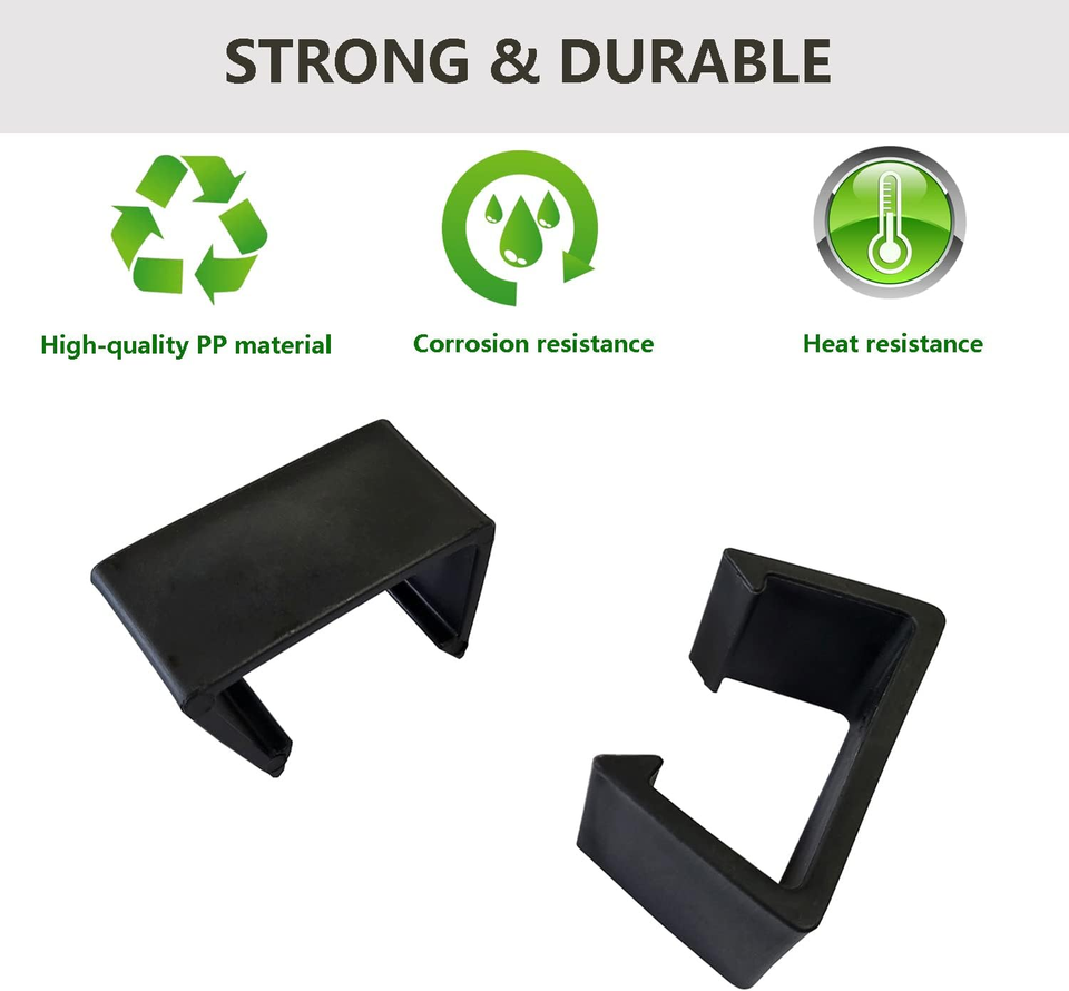 10 Pieces Outdoor Patio Furniture Clips Sectional Couch Sofa Funiture ...