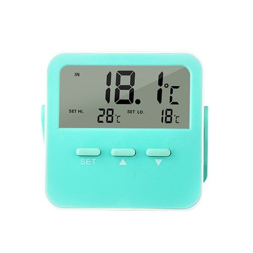 High/Low Temperature Alarm Thermometer Electronic Sensors Device (Green ...