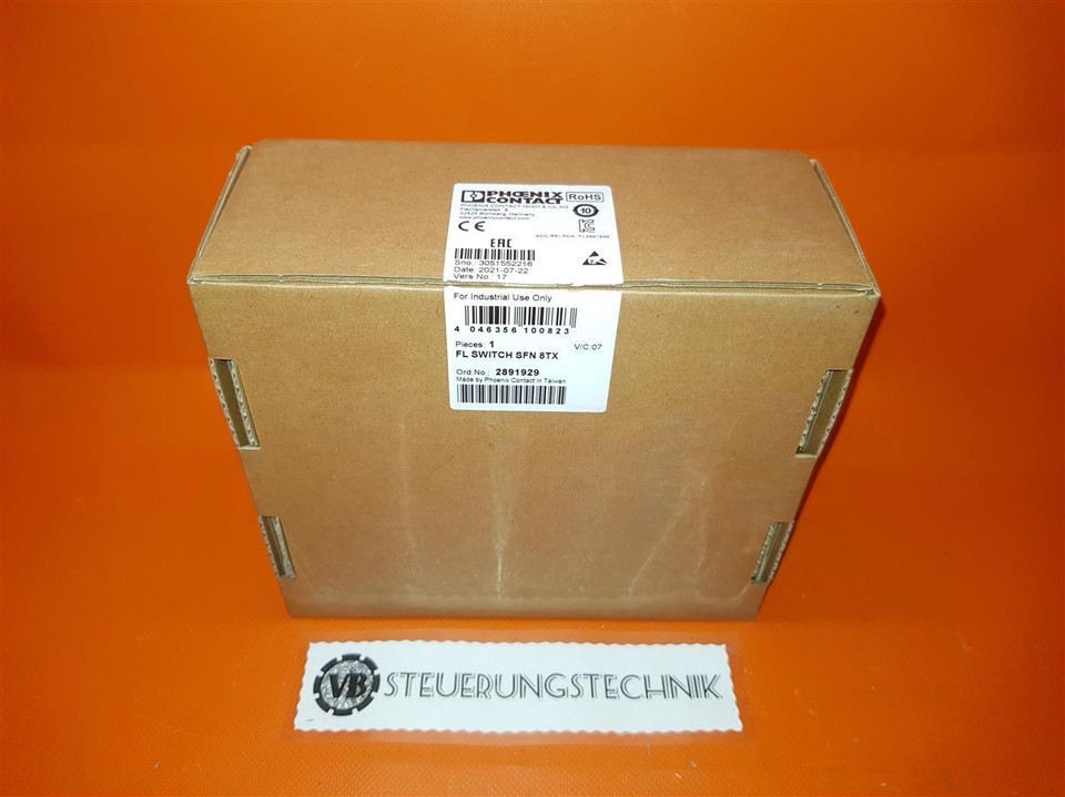 Phoenix Contact Interface Module FL SWITCH SFN 8TX Order No.: 2891929 ...