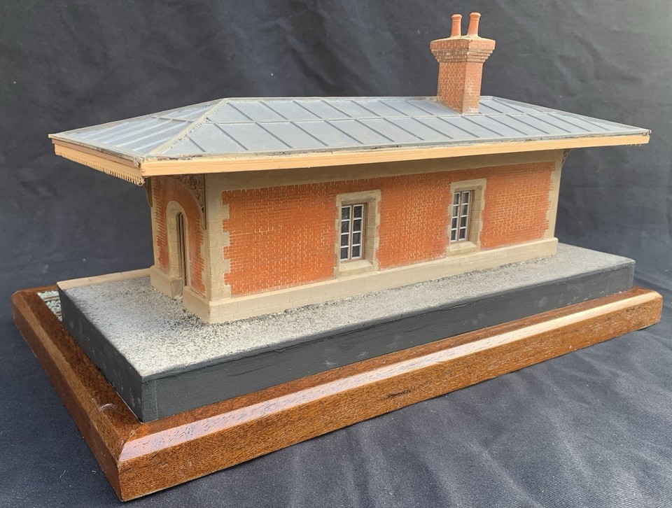O Gauge Model Railway Buildings GWR ‘Culham Down’ Station Building Kit ...