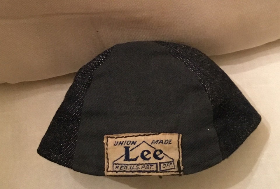 Antique Buddy Lee Display Doll Cap/Rare with Lee Logo Tag | eBay