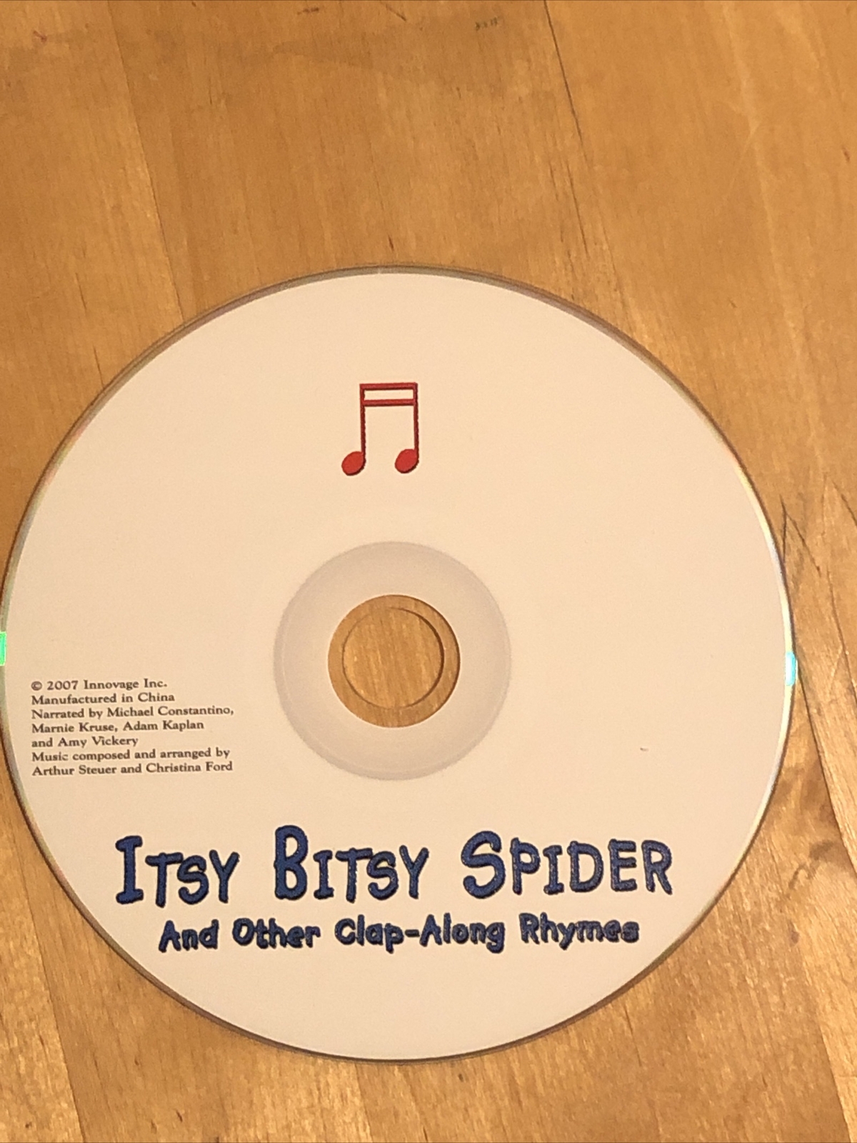 Fisher Price Laugh Smile and Learn CD Itsy Bitsy Spider Fingerplay ...