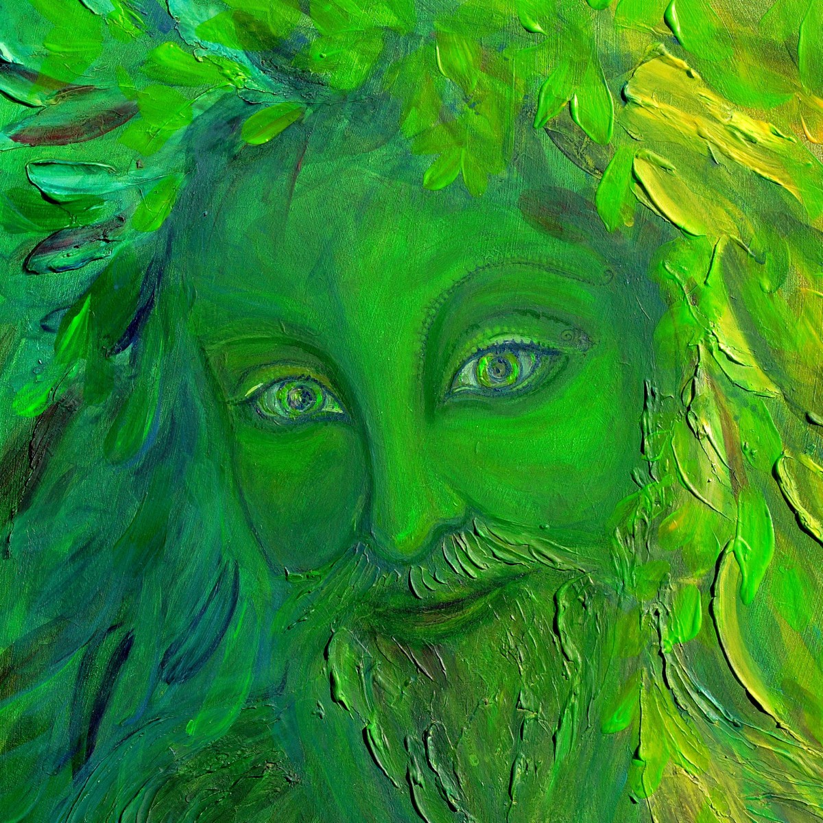 Pagan Summer Solstice Green Man