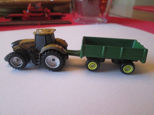 N Scale Caterpillar Challenger Tractor Utility Farm Wagon !! | eBay