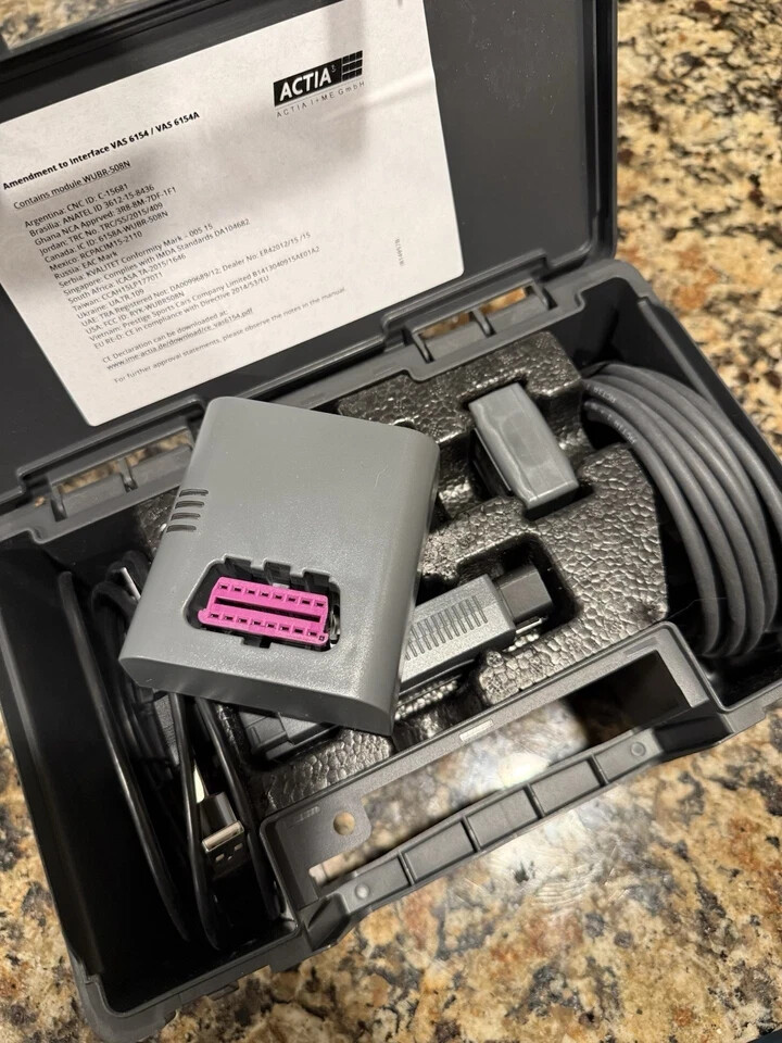 Used OEM VAS6154 AUDI VW BENTLEY LAMBO Dealer Diagnostic Tool ACTIA 1YR ...