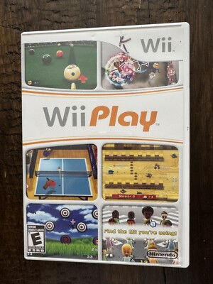 Wii Play Disc in case 2007 games 45496900069| eBay