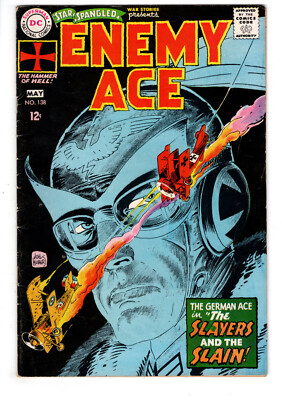 STAR SPANGLED WAR STORIES #138 (1968) - GRADE 5.0 - ENEMY ACE - SLAYERS ...