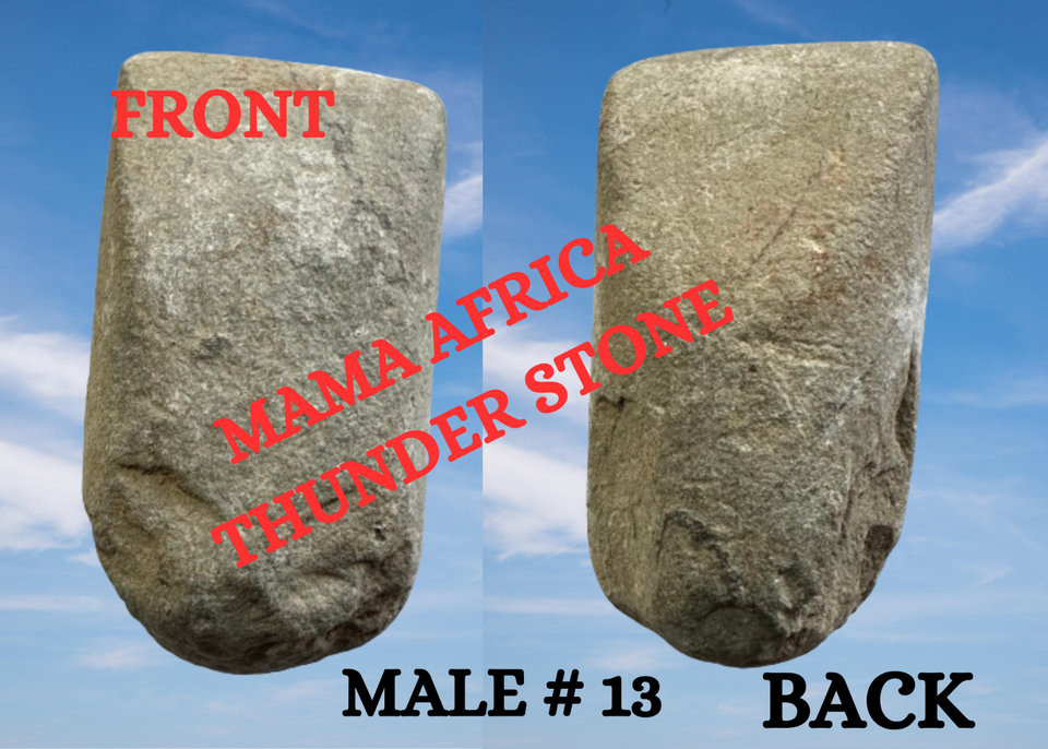 New Authentic African Thunder Stone (Edun Ara) Natural Male Stones 1 pc ...
