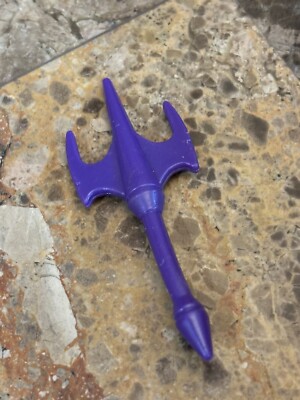 Battle Beasts Ardent Aardvark #67 SPEAR original 1988 purple weapon ...