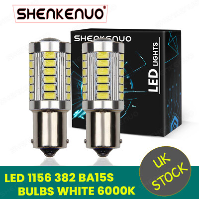 For VW Polo 6R Xenon White Led Reverse Light Bulbs 2009-19 Reversing ...