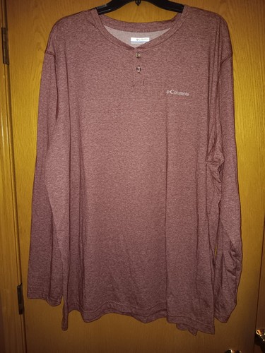 Men's Size 3XLT, Columbia Long Sleeve Shirt | eBay