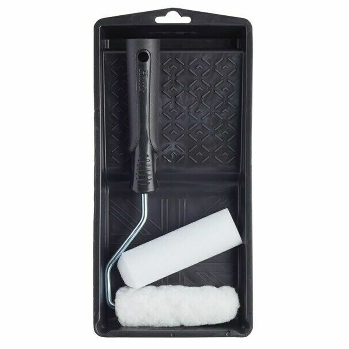 Harris Emulsion & Gloss Mini Paint Roller Set 4" Tray ,2 Sleeves ...