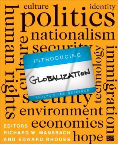 Introduction Globalization: Analysis and Readings - Paperback - GOOD ...