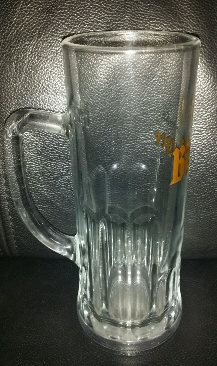 RARE COLLECTABLE BITBURGER 500ML BEER GLASS MUG STEIN BRAND NEW NEVER ...