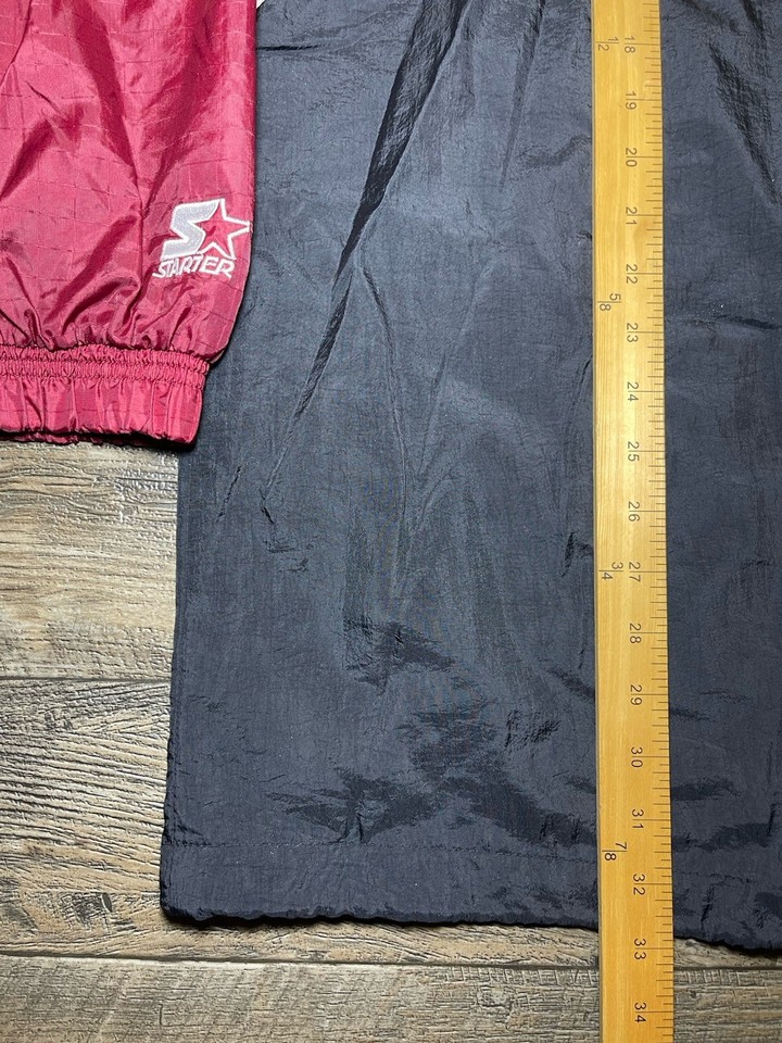 Vintage Phoenix Coyotes Starter Windbreaker Zipper Hooded Jacket Adult ...