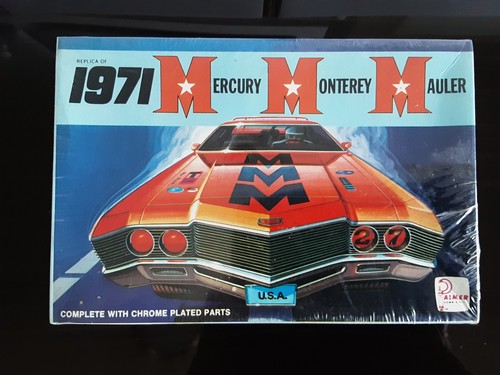 VINTAGE PALMER 1971 MERCURY MONTEREY MAULER ANNUAL MODEL CAR KIT ...