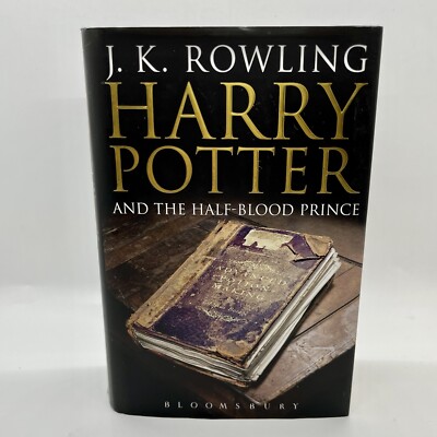 Harry Potter And The Half-Blood Prince 1st Edition Misprint Hardback ...